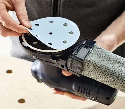 Guide to Sanding Perpendicular Joints - Festool
