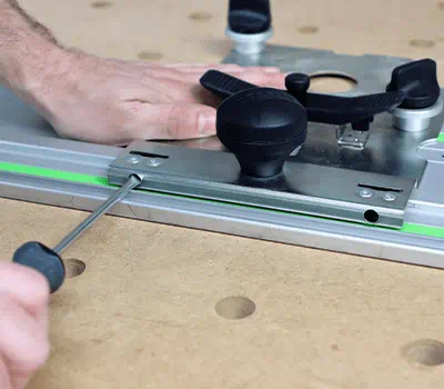Guide to Drilling a Series of Holes with the LR 32 Drill - Festool