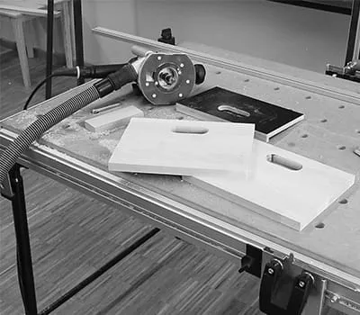 Routing Handles in Wooden Boxes and Drawers - Festool