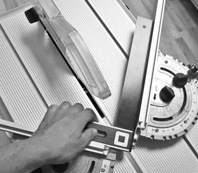 Guide to Mitre Cutting of Strips - Festool