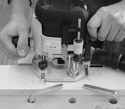 Guide to Routing Wood Handle Recessed Grips - Festool