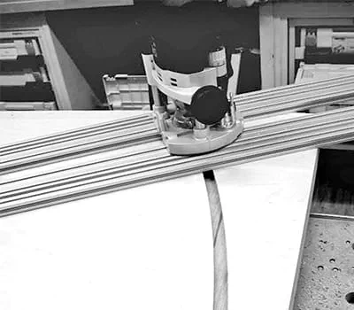 Routing Arcs Using the Multi-Routing Template - Festool