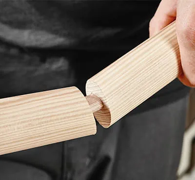 Create Round Profile Joints Using the Joining Machine - Festool