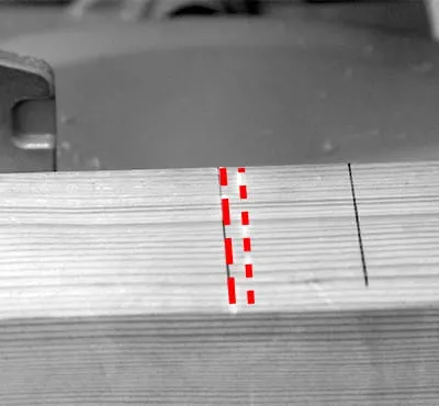 Notching Square Timber - Guide to Notching Battens - Festool