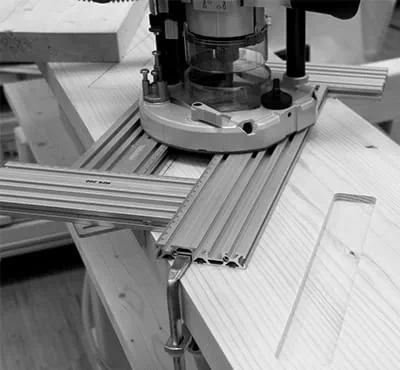 Routing Stair Stringers Using the Routing Template - Festool