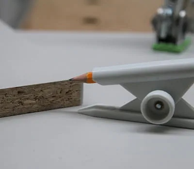 Fitting the infill panel perfectly with the jigsaw