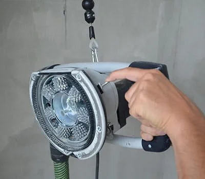 Removing plaster » Instructions for milling off old wall plaster