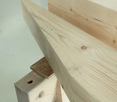 Making longitudinal joints for beams » Longitudinal joints for wooden beams