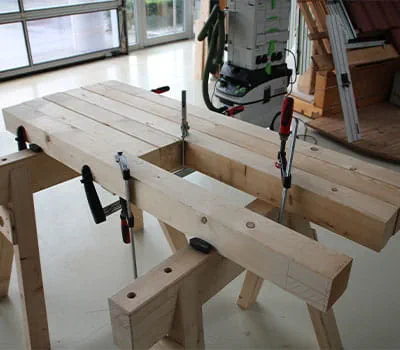 Building a canopy yourself » Guide to building a wooden canopy yourself